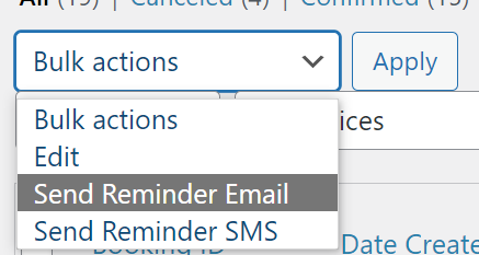 Sending Manual Appointment Reminders – Provider Help Center