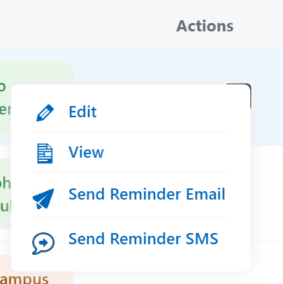 Sending Manual Appointment Reminders – Provider Help Center