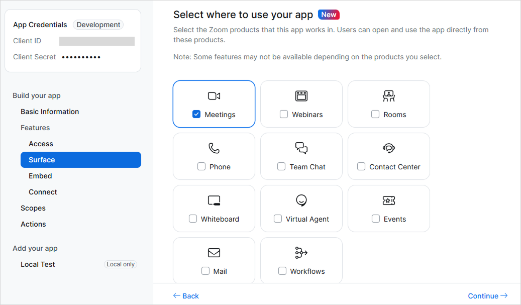 Obtain OAuth Credentials for a Zoom Connection – Provider Help Center